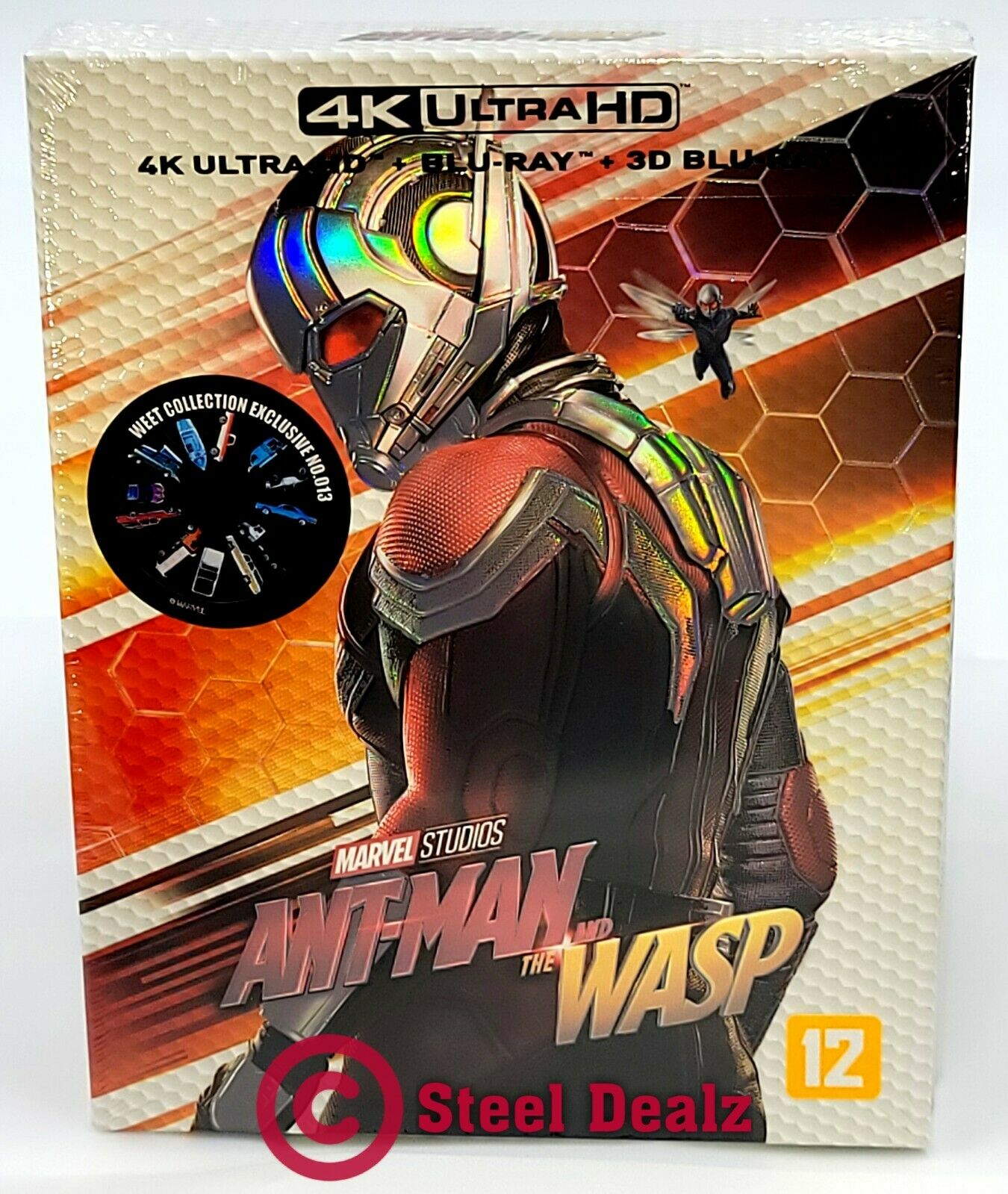 ANT-MAN AND THE WASP [4K UHD + 3D + 2D] Blu-ray STEELBOOK [THE WeET CO – Infinite Steel Dealz