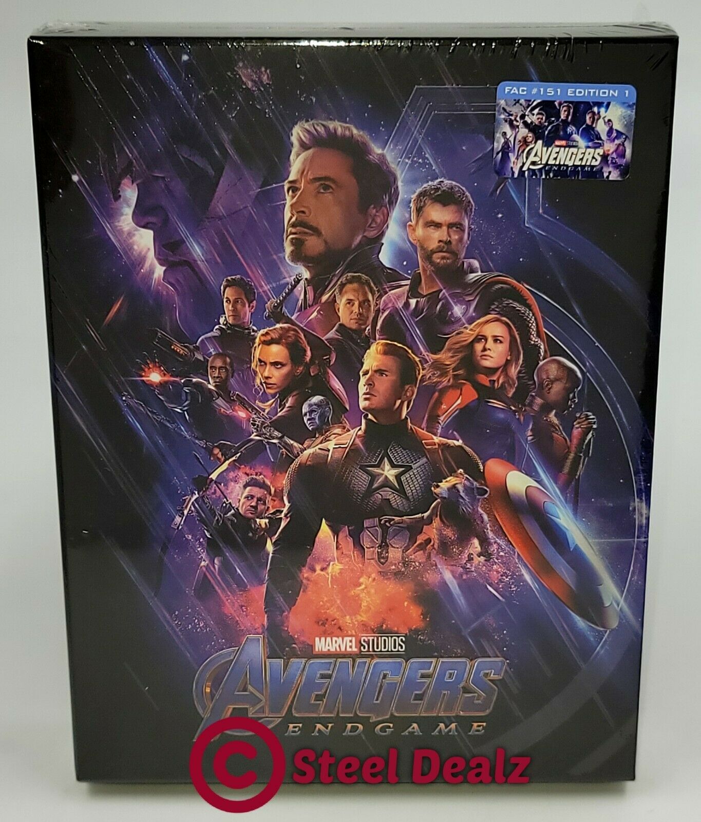 AVENGERS ENDGAME [2D + 3D] Blu-ray STEELBOOK [FILMARENA] XL FULLSLIP – Infinite Steel Dealz