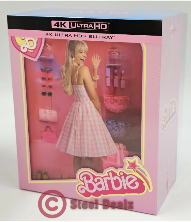 BARBIE [4K UHD + 2D] BLU-RAY STEELBOOK 1-CLICK BOXSET [MANTA LAB ...