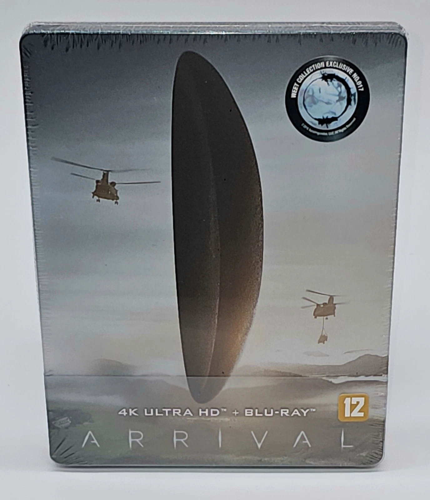 ARRIVAL [4K UHD + 2D] Blu-ray STEELBOOK [WeET COLLECTION] 1/4 SLIP ...