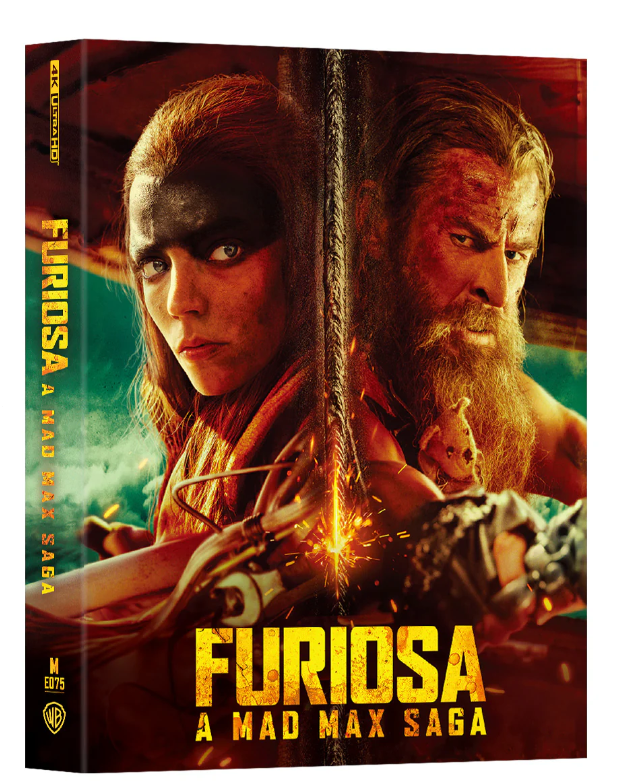 FURIOSA A MAD MAD MAX SAGA [4K UHD] Blu-ray STEELBOOK [MANTA LAB] DBL ...