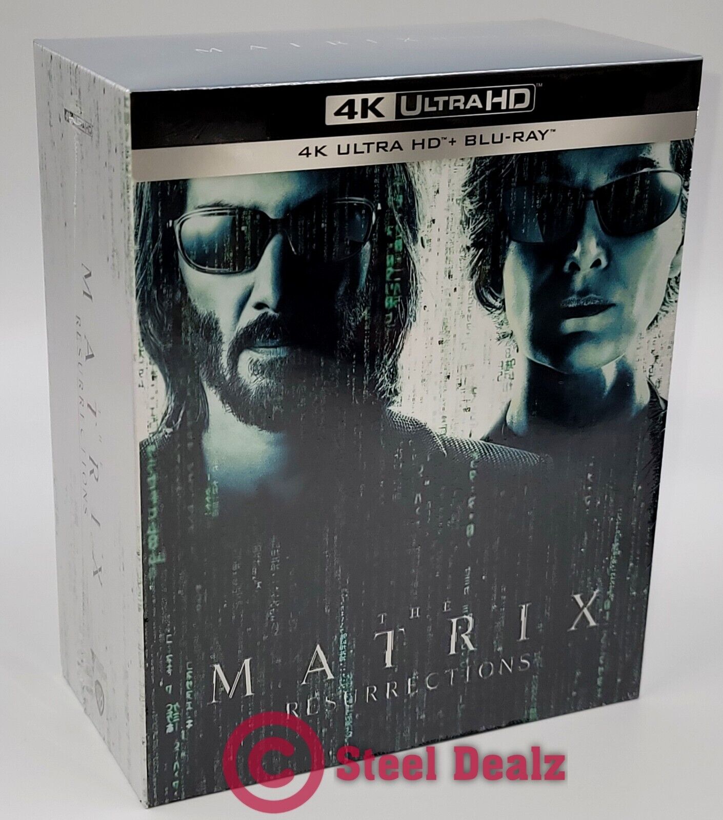 THE MATRIX RESURRECTIONS [4K UHD + 2D] Blu-ray STEELBOOK BOXSET [MANTA ...