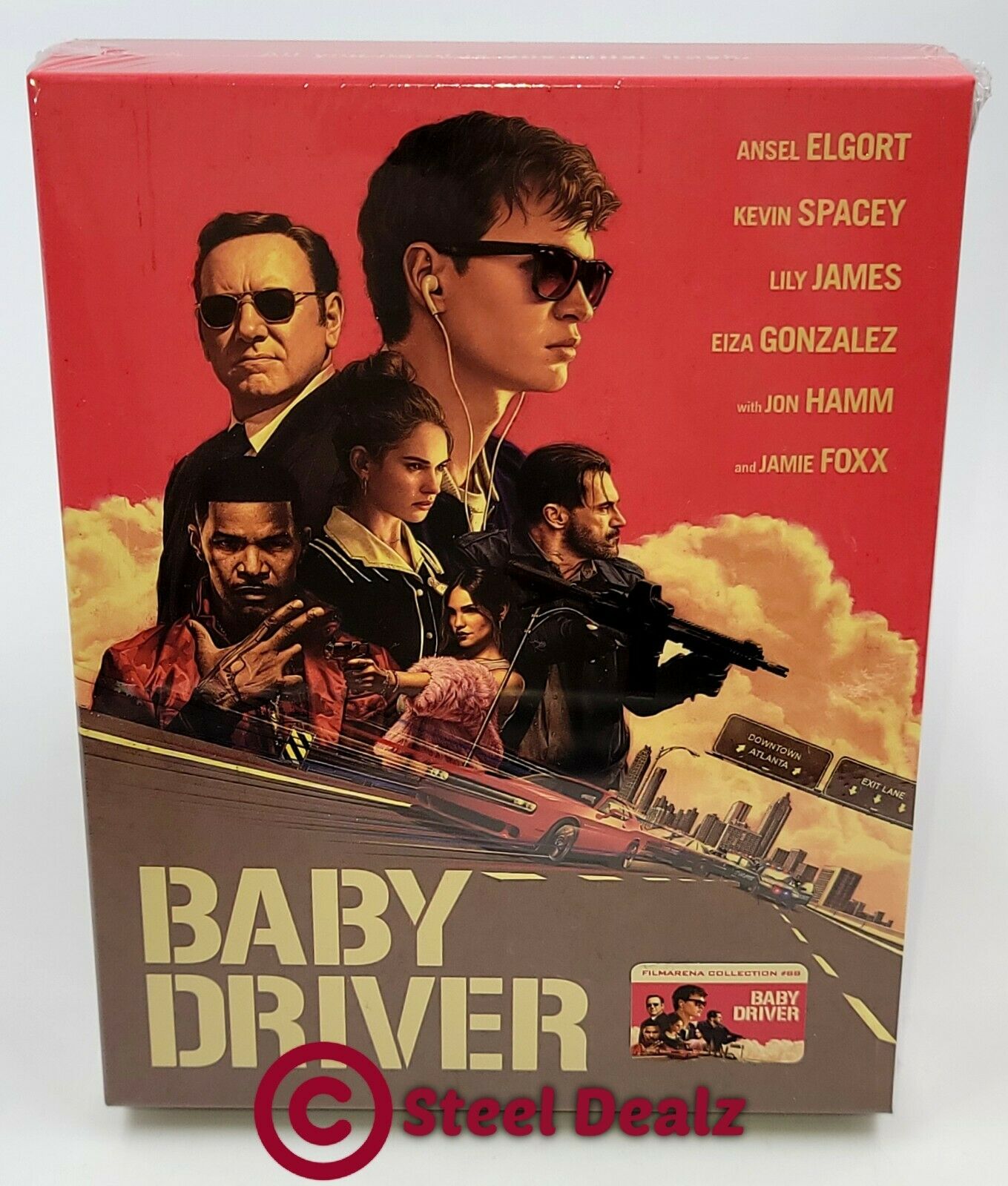 BABY DRIVER [4K UHD + 2D] Blu-ray STEELBOOK [FILMARENA] XL FULLSLIP ...