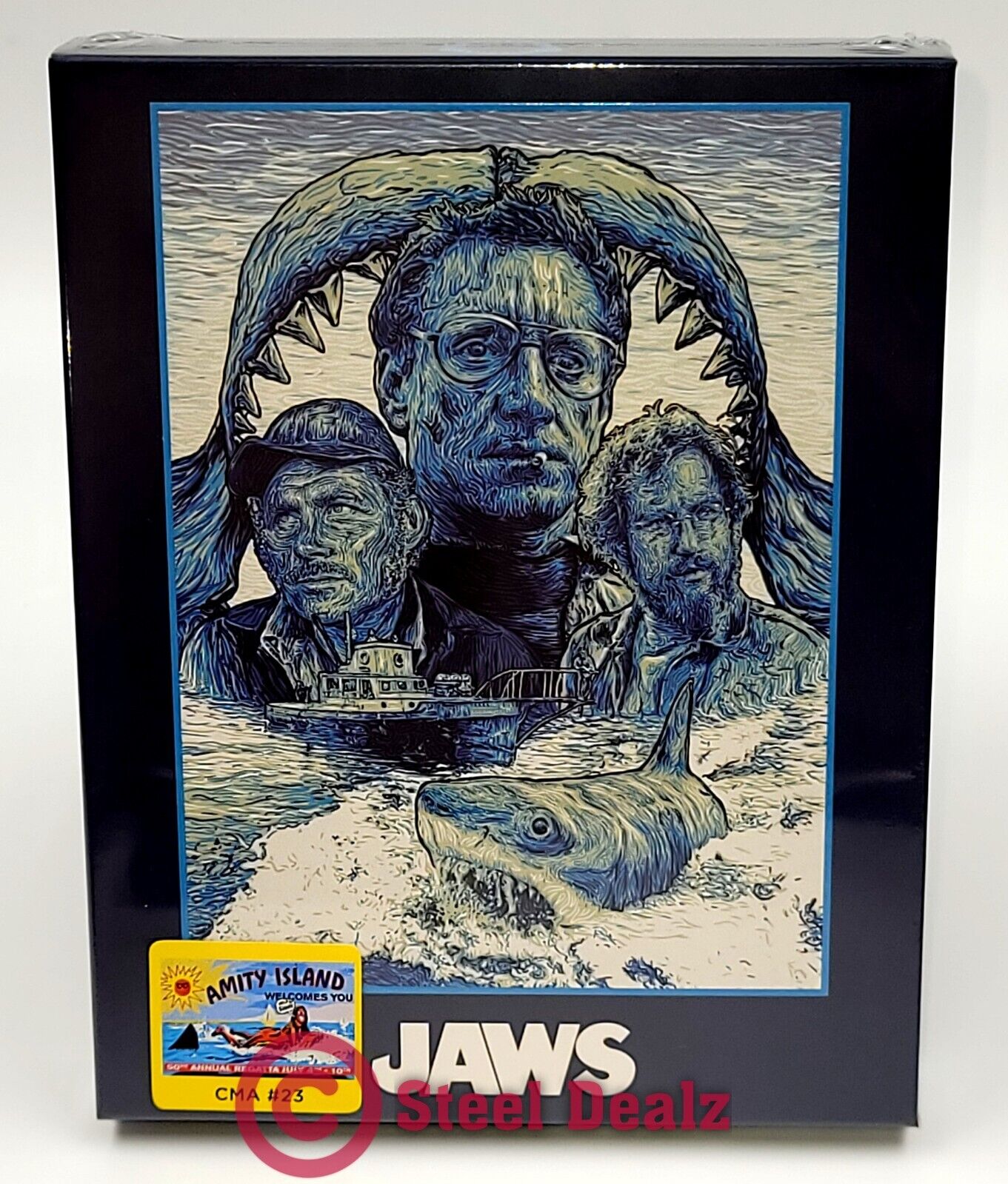 JAWS [4K UHD + 2D] Blu-ray AMARAY FULLSLIP [CINEMUSEUM] (#498/500 ...