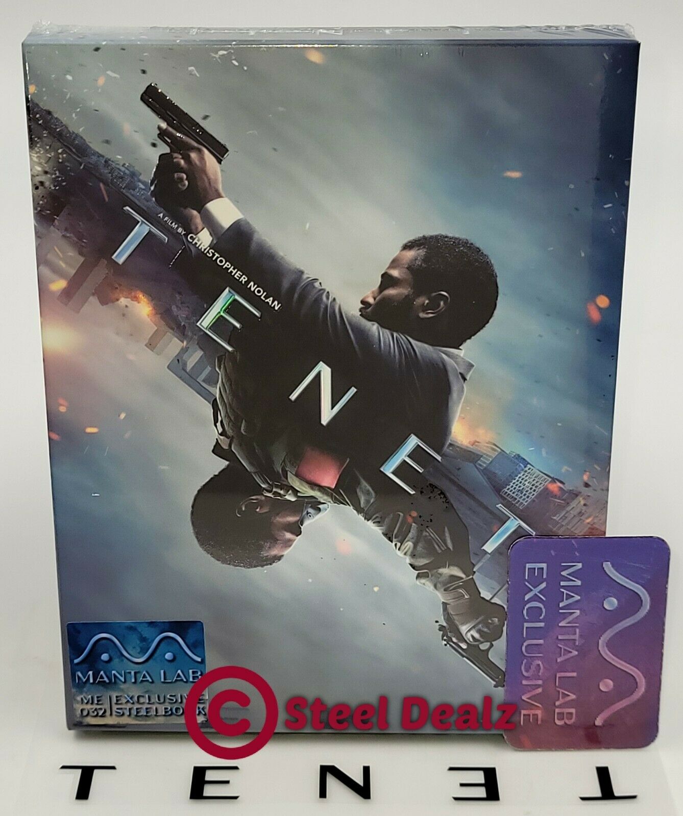 TENET [4K UHD + 2D] Blu-ray STEELBOOK [MANTA LAB] FULLSLIP