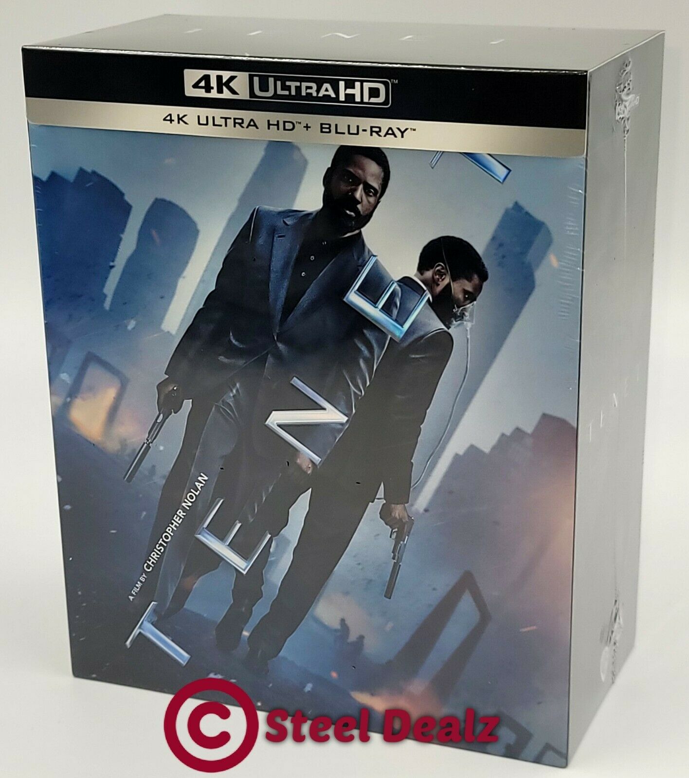 TENET [4K UHD + 2D] Blu-ray STEELBOOK BOXSET [MANTA LAB] 1-CLICK EDITI ...