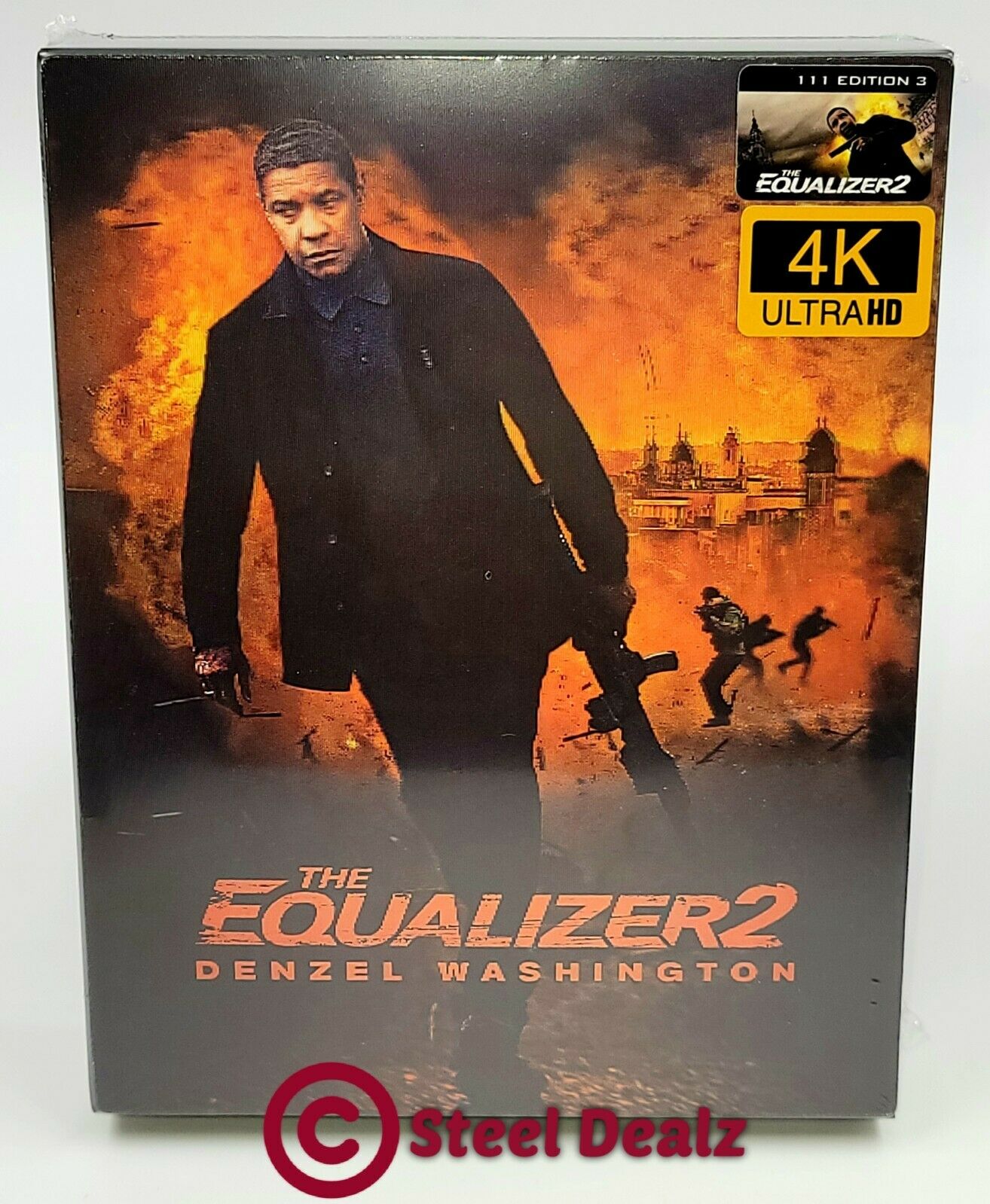 The Equalizer Bluray Cover